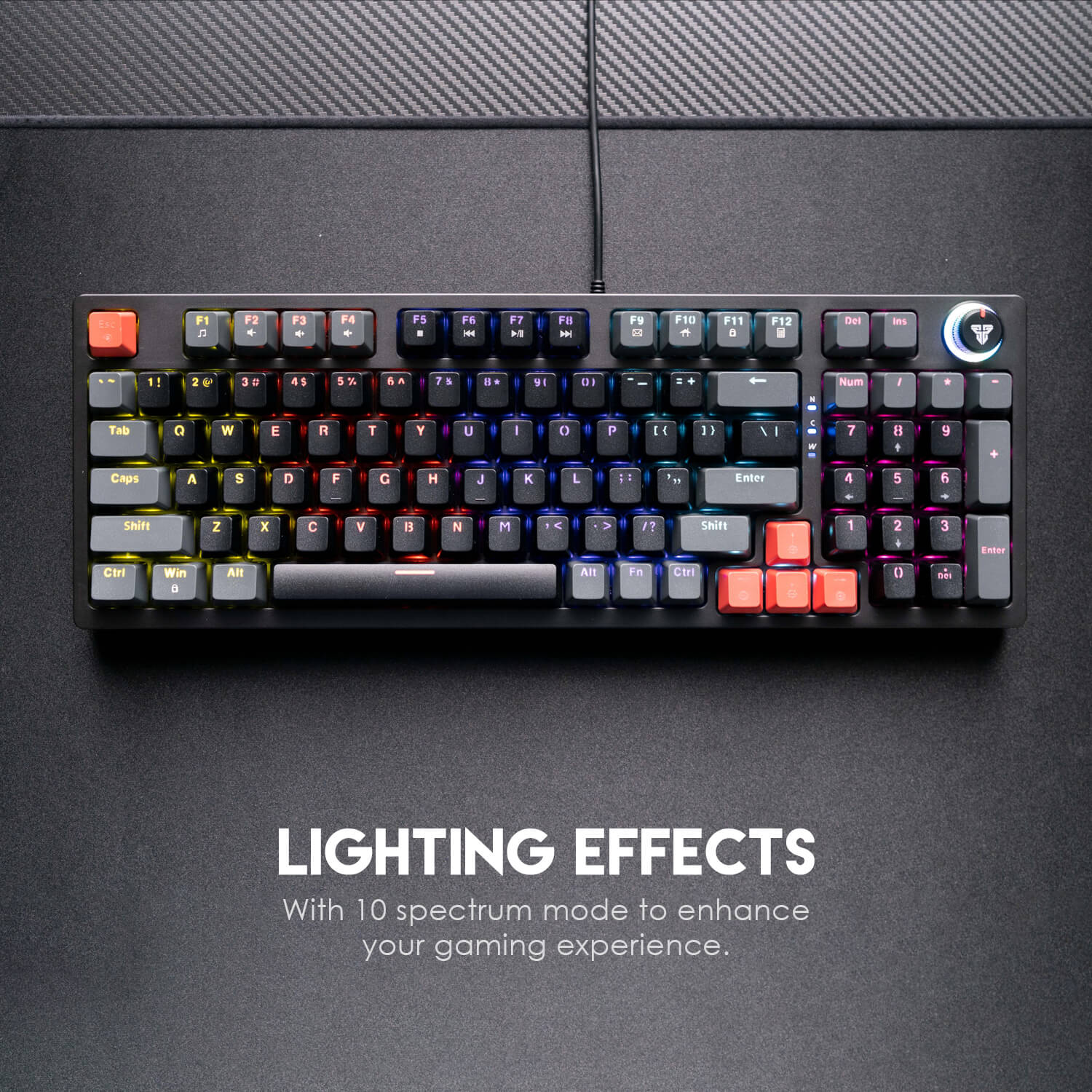 FANTECH ATOM96 MK890 V2 MECHANICAL GAMING KEYBOARD – buytek