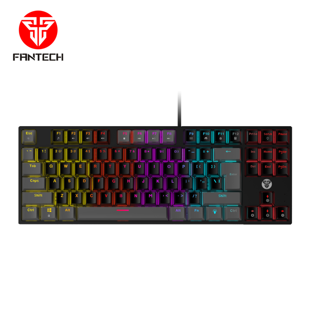 FANTECH ATOM TKL MK876 MECHANICAL GAMING KEYBOARD – buytek